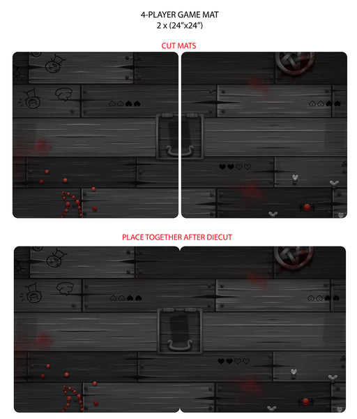The Binding of Isaac: Four Souls Requiem Four-Player Mat – Nicalis Store powered by Hypergun