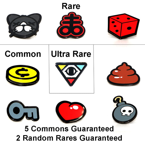 The Binding of Isaac: Limited Edition Pin Set – Nicalis Store powered ...